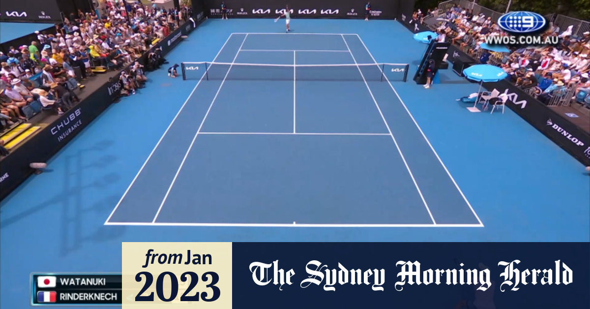 Video: Match Highlights: Yosuke Watanuki v Arthur Rinderknech